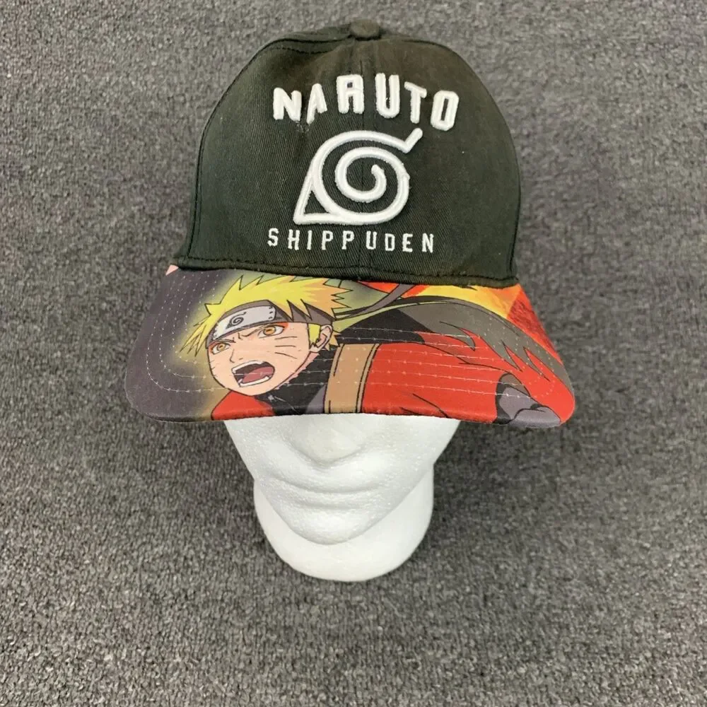 Disney | Accessories | Naruto Shippuden Hat Cap Adjustable Embroidered ...